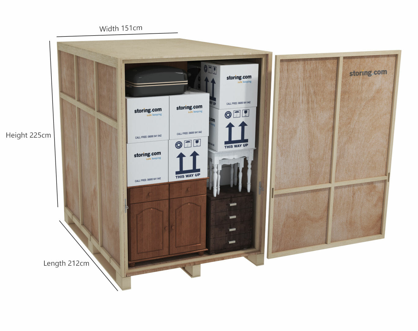 35sq ft Storage Unit(1 x 35sq ft Units) - storing.com